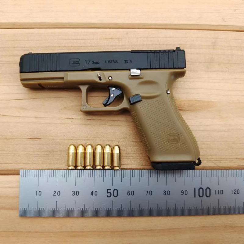 Chaveiro Full Metal Glock G17 pistola - replica ideal pra coleção, toda ...