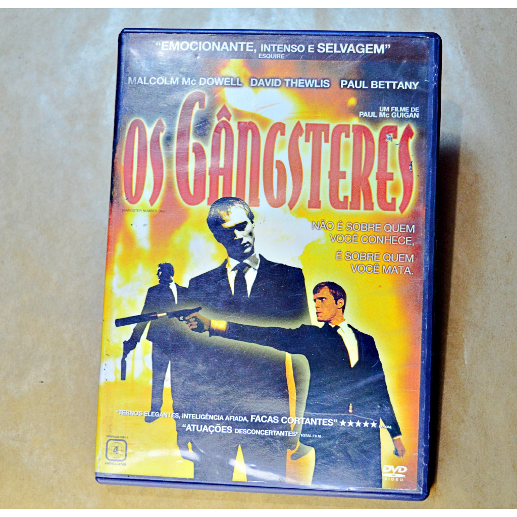 DVD - Os Gângsters (Gangster Number One) | Shopee Brasil