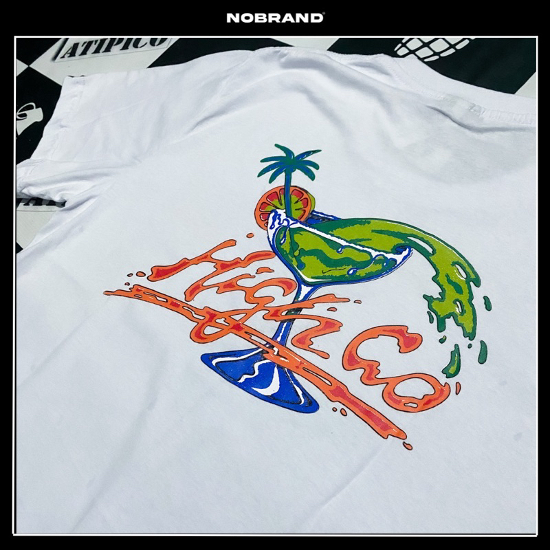 CAMISETA H*GH DRINK - BRANCO | Shopee Brasil