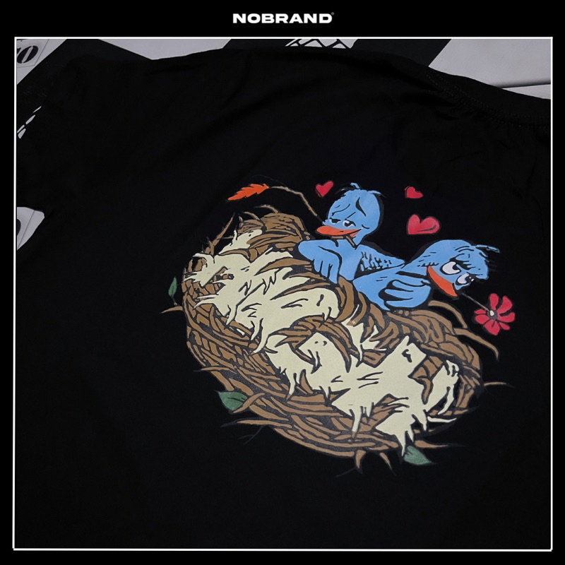 CAMISETA H*GH LOVE BIRDS - PRETO | Shopee Brasil