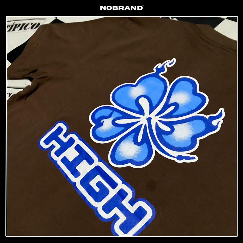 CAMISETA H*GH HAWAII - MARROM | Shopee Brasil