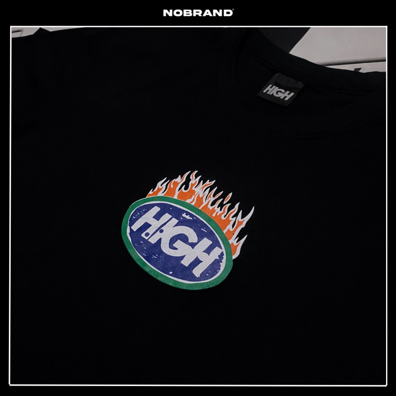 CAMISETA H*GH FIRE - PRETO | Shopee Brasil