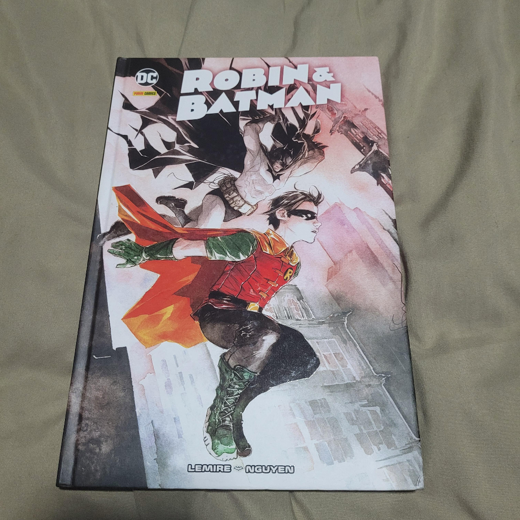 HQ Robin e Batman - Jeff Lemire Panini DC | Shopee Brasil