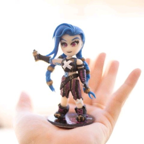 miniaturas colecionáveis jinx Arcane, action figure, | Shopee Brasil