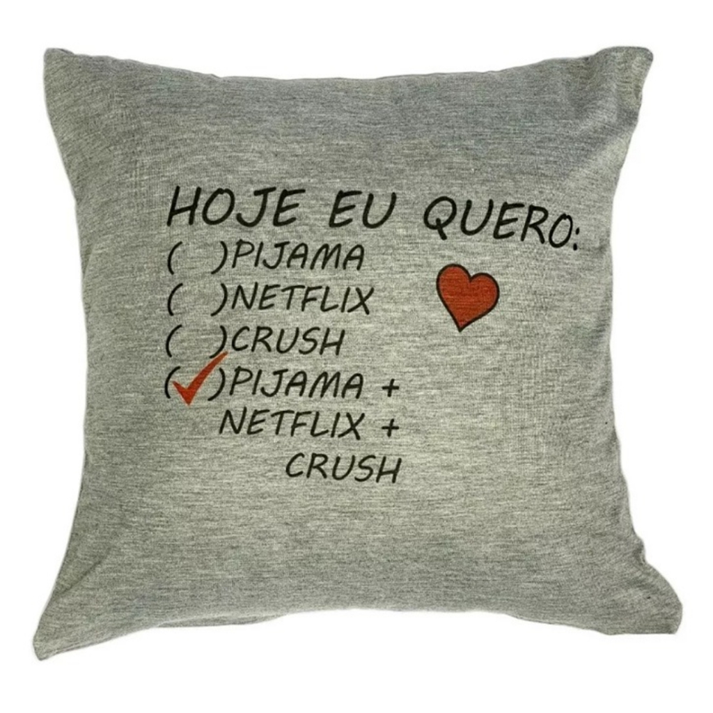 Almofada Netflix 40x40 Fronha Sublimada | Shopee Brasil