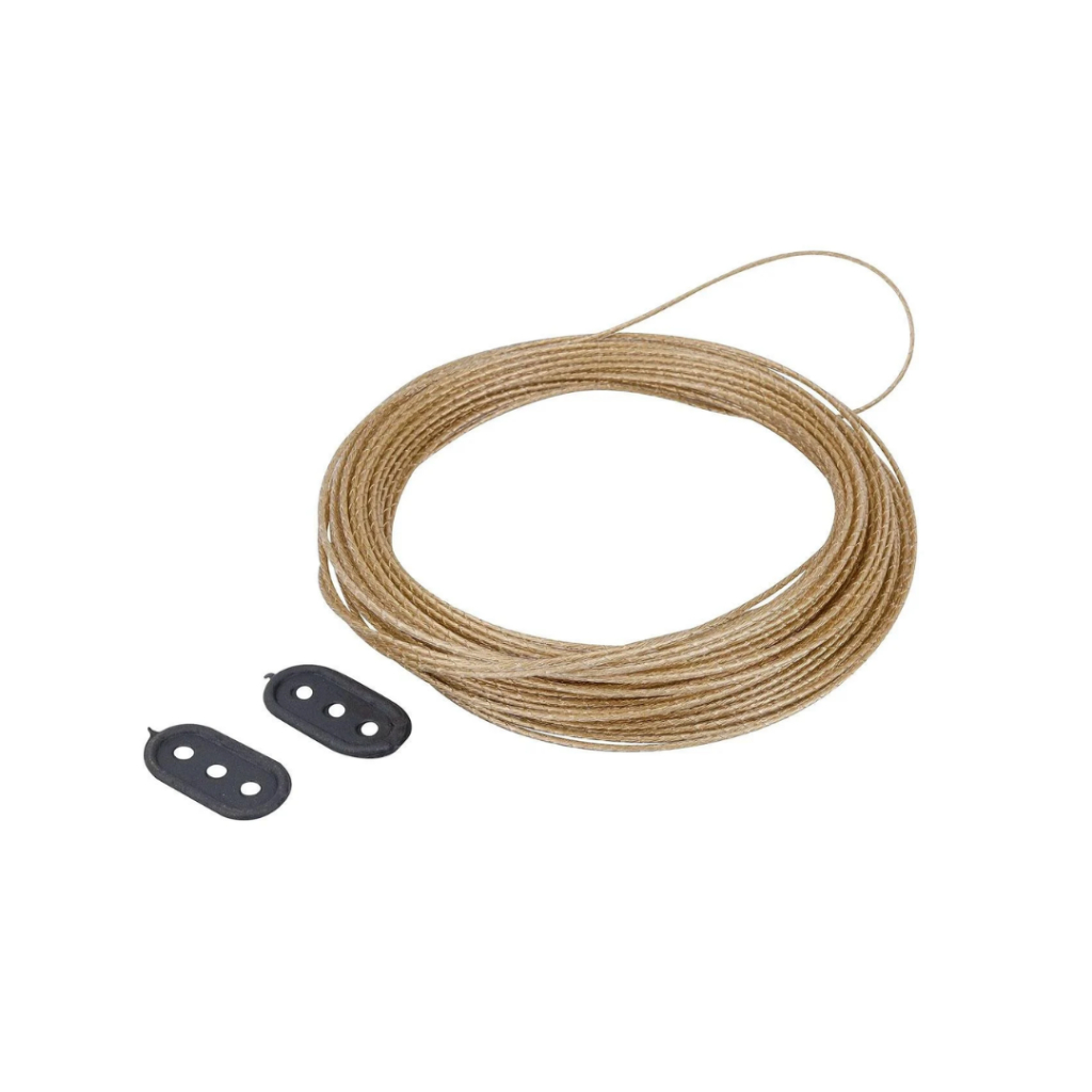 Corda para Varal 20m Aço Encapado de PVC Com Presilhas Para Fixar 10 ou ...
