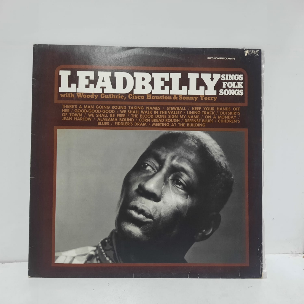 Lp - Leadbelly – Leadbelly Sings Folk Songs | Shopee Brasil