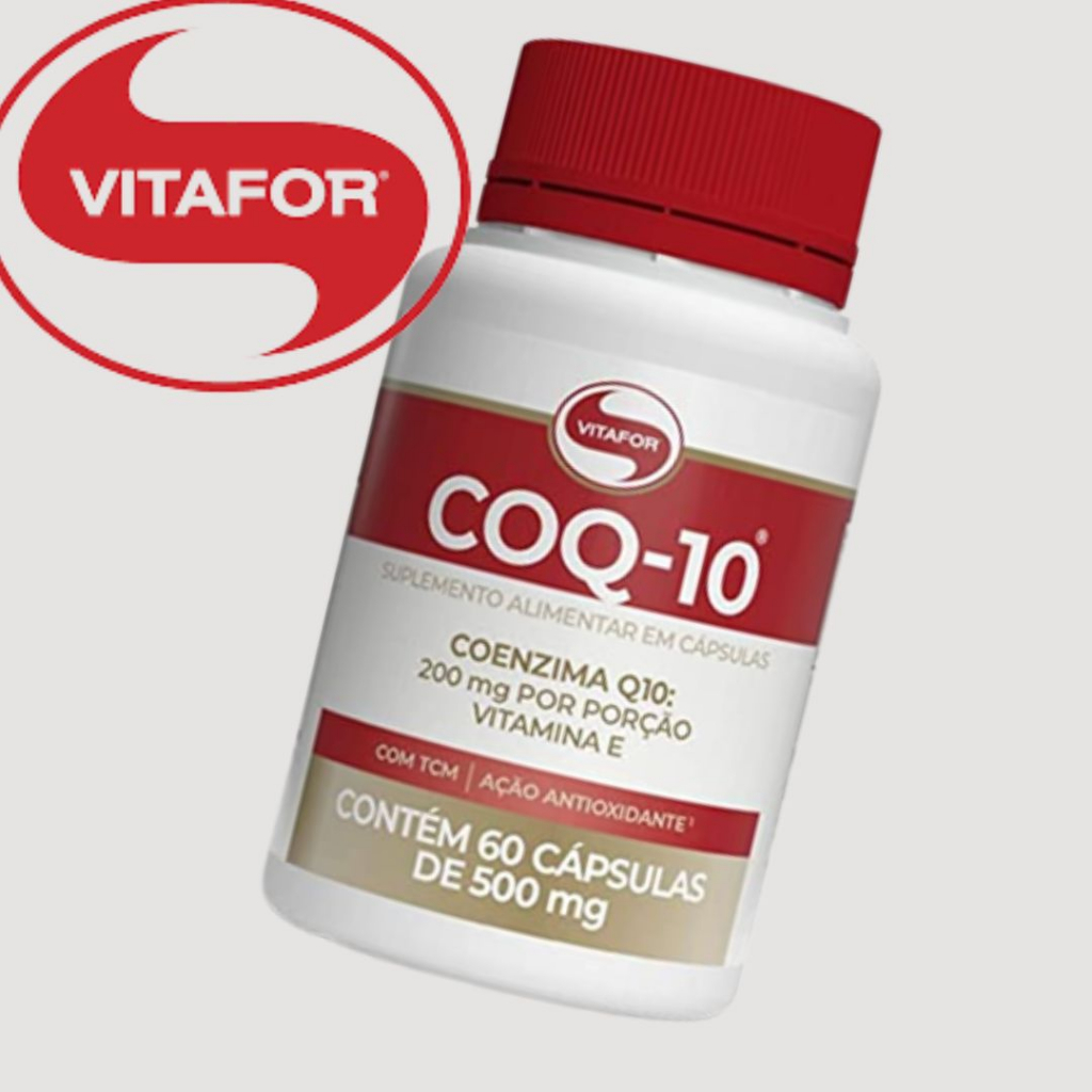 Coenzima Q10 Pote Com 60 Cápsulas, Vitafor | Shopee Brasil