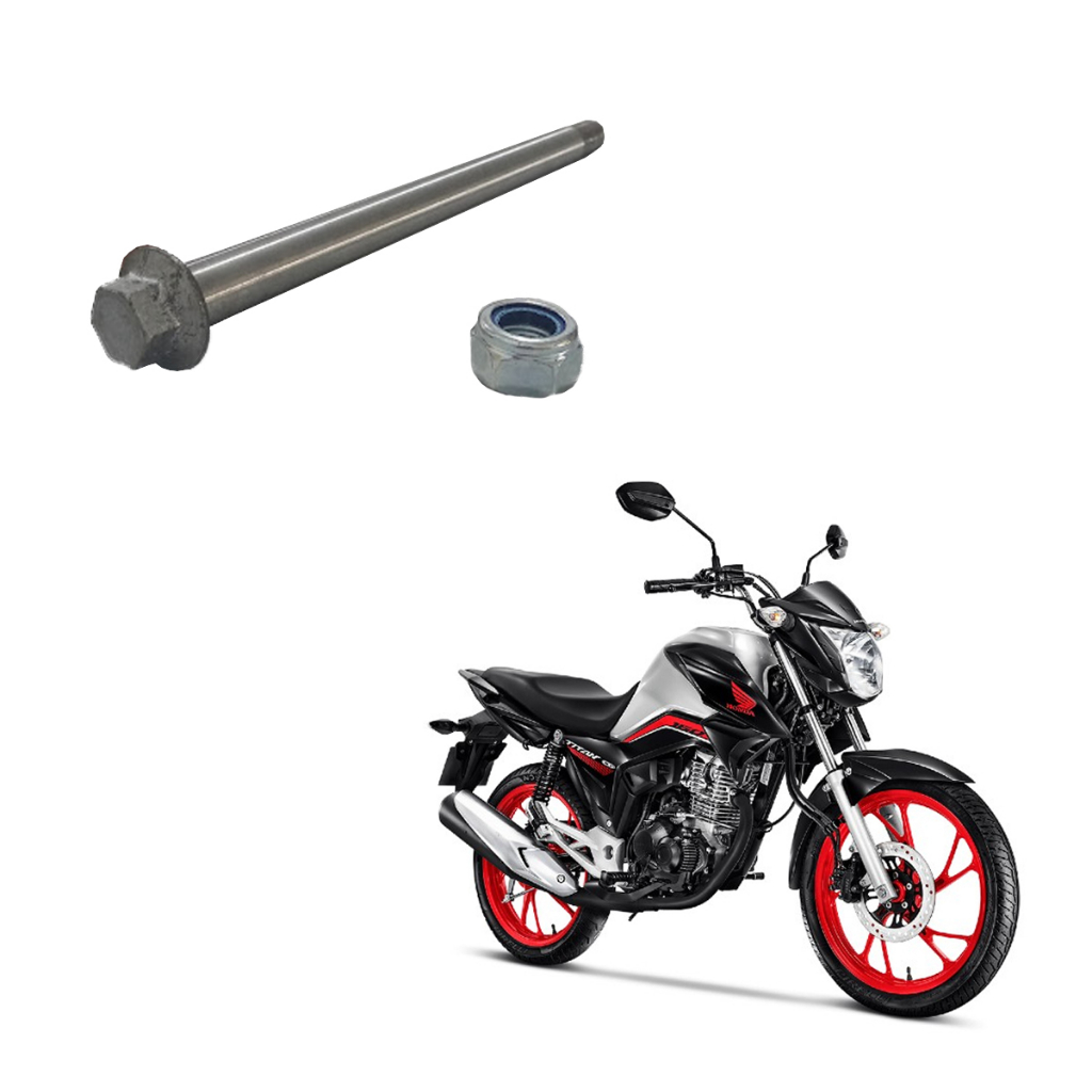Eixo Roda Traseiro Cg 160 Titan / Fan 160 15-21 C/porca | Shopee Brasil