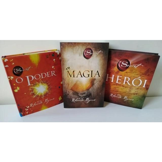 Livros Magia, Poder e Herói - Rhonda Byrne Kit com 3 Livros | Shopee Brasil