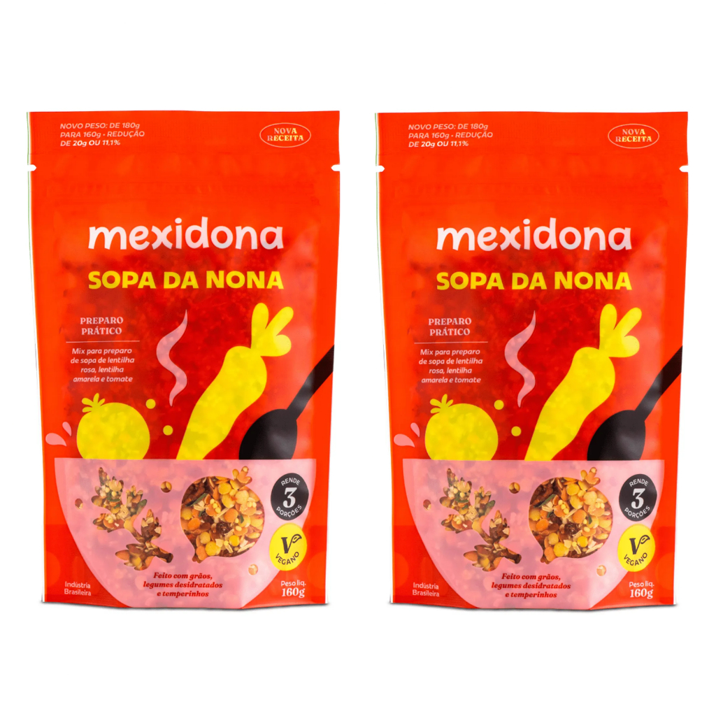 Kit 2 unidade de Sopa da Nona Mexidona (Bio Blend) Zero Conservantes ...
