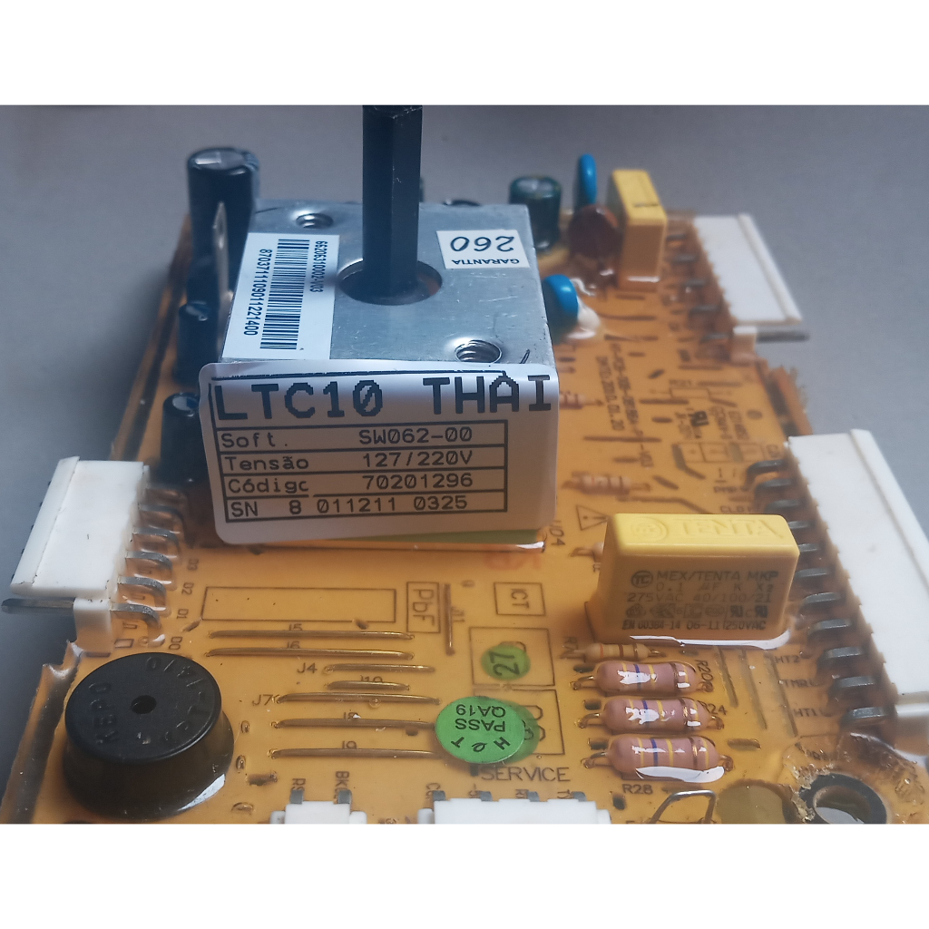 Placa LTC10 - Lavadora Electrolux | Shopee Brasil