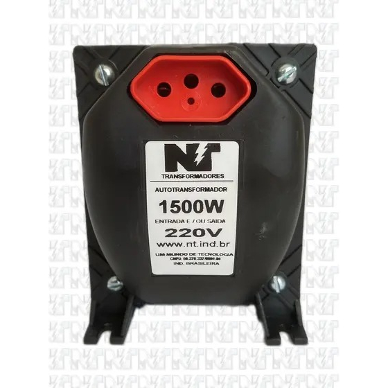 AutoTransformador NT Bivolt 127/220 1500w - Nt Nordeste | Shopee Brasil