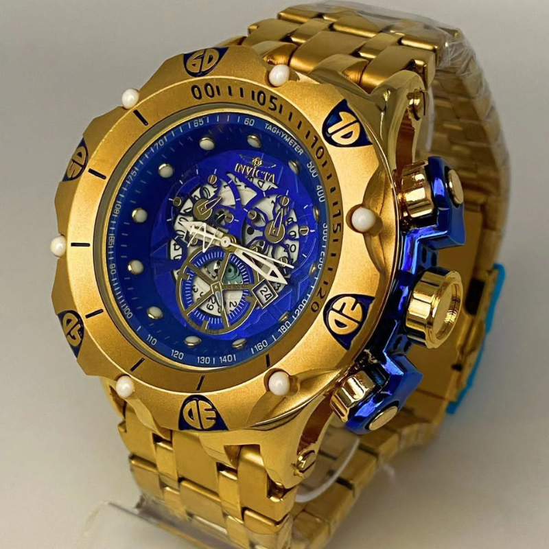 Invicta Venom Hybrid Banhado a Ouro 18K Access Robusto | Shopee Brasil