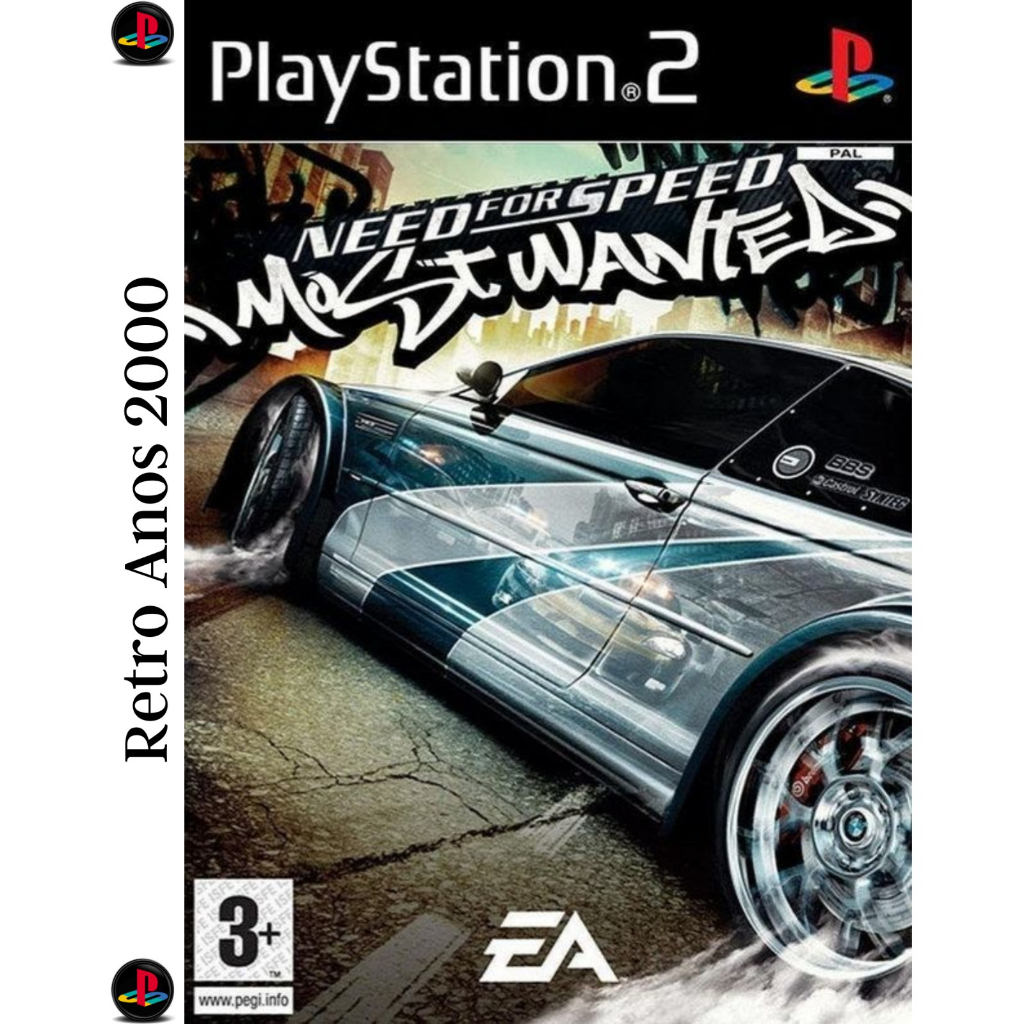 Jogo Need For Speed Most Wanted Ps2 Patch Oferta | Shopee Brasil