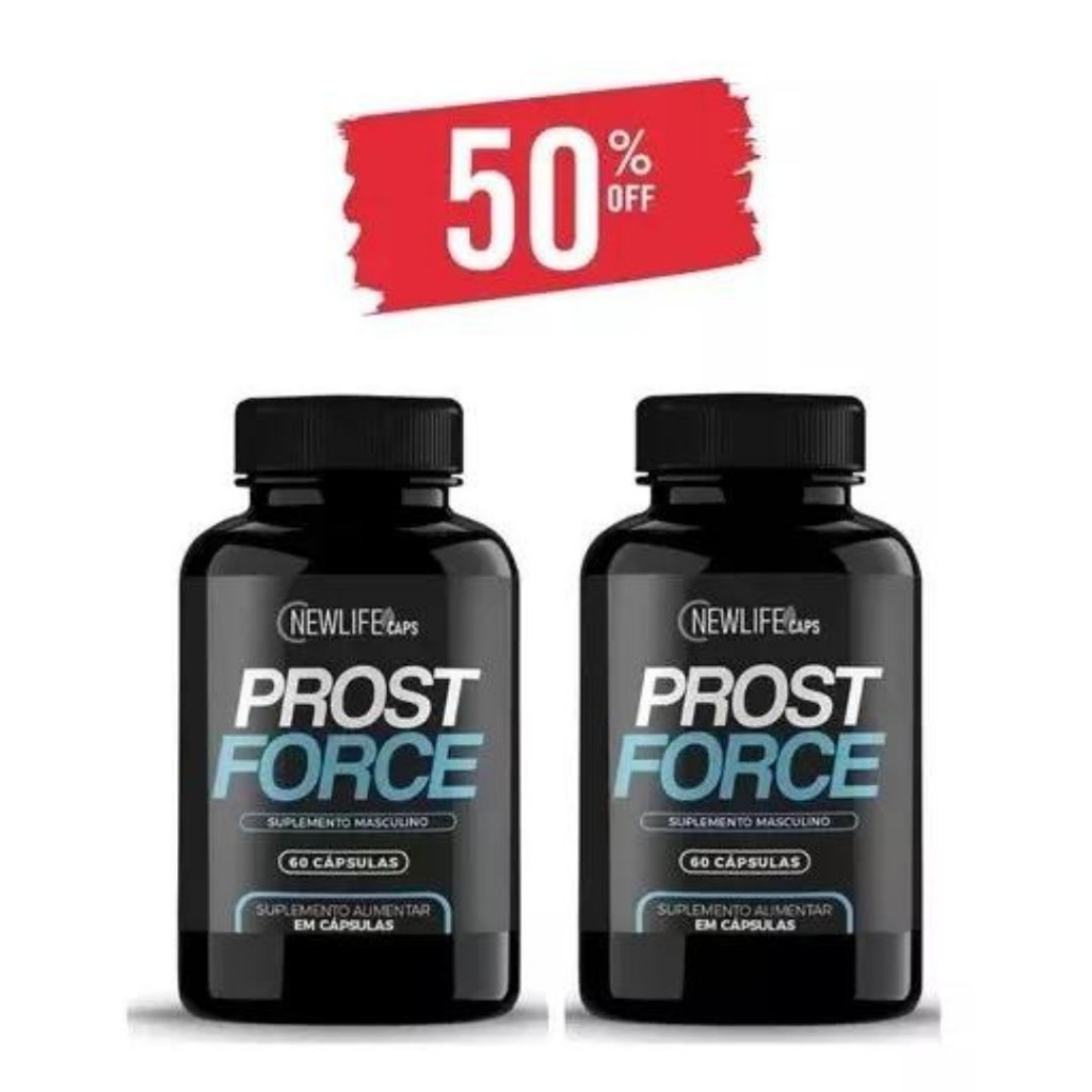 Prost Force 2 Potes 60 Cápsulas - original - promoção imperdível ...