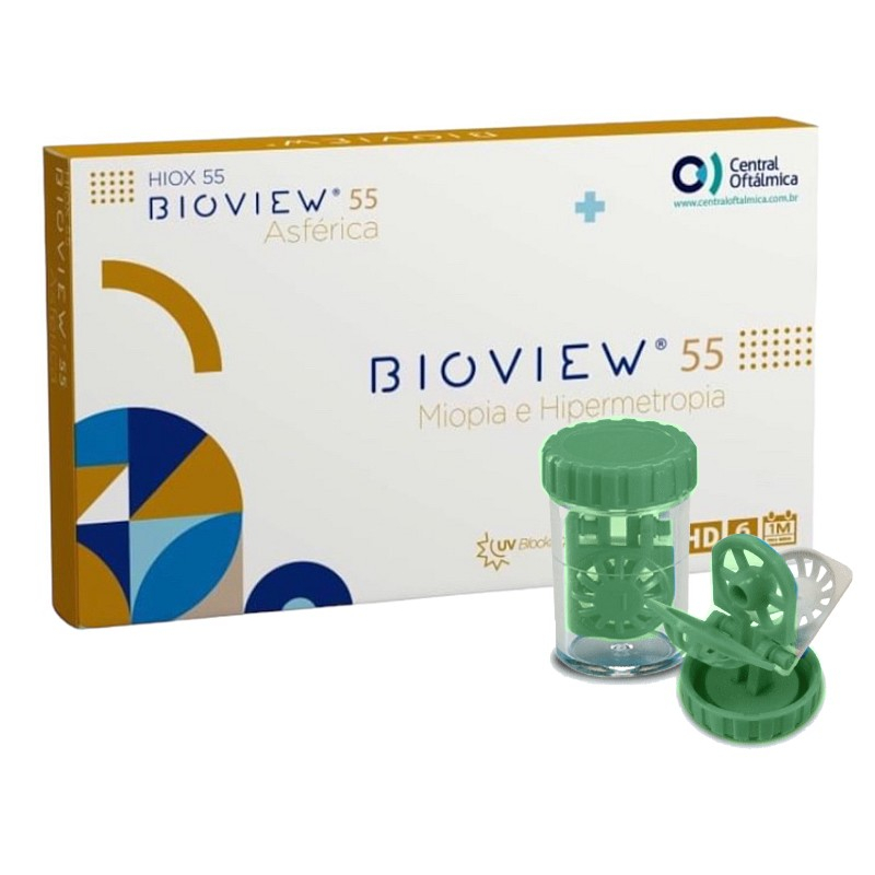 Lentes de Contato Bioview HD LC GEL Asferica | Shopee Brasil