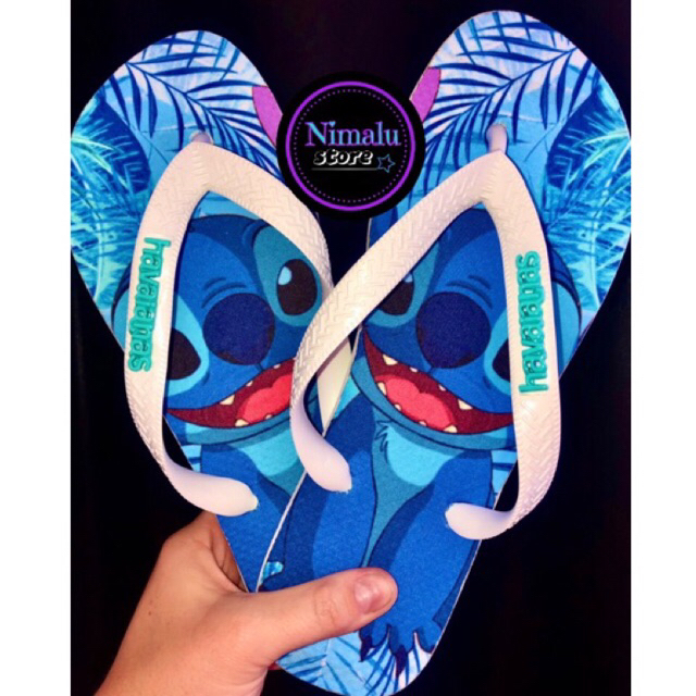 Chinelo Havaianas TOP Lilo Stitch personalizado Adulto e Infantil ...