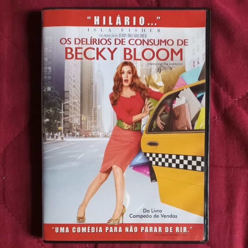 OS DELÍRIOS DE CONSUMO DE BECKY BLOOM DVD ORIGINAL | Shopee Brasil
