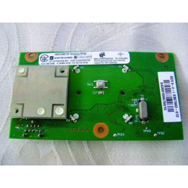 Placa Painel Receptor Frontal Rf Xbox 360 Fat Original | Shopee Brasil