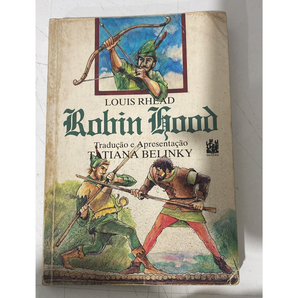 Livro Usado : Robin Hood - Louis Rhead | Shopee Brasil