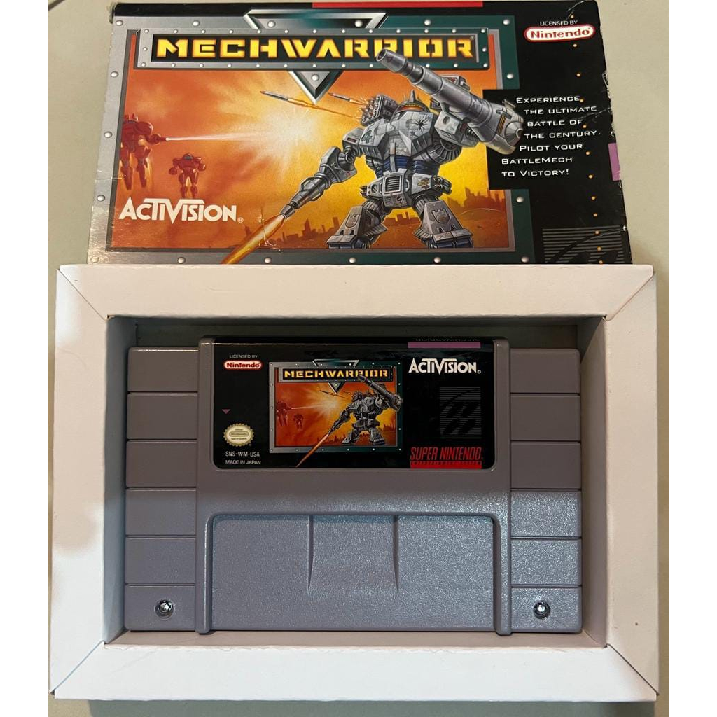 Jogo Mechwarrior Original Snes Nitendo | Shopee Brasil