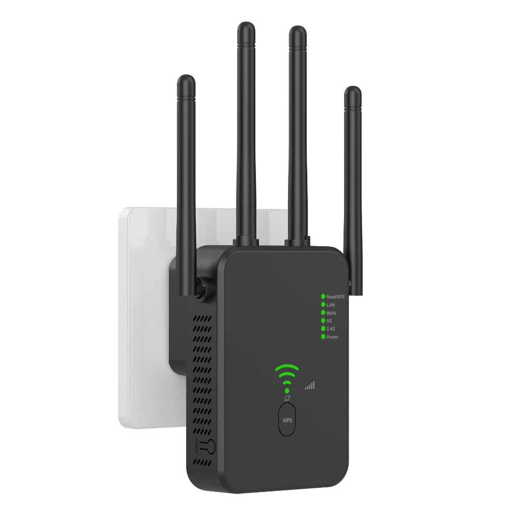 Repetidor e Roteador Wifi 4 Antenas Amplificador De Sinal Potente ...