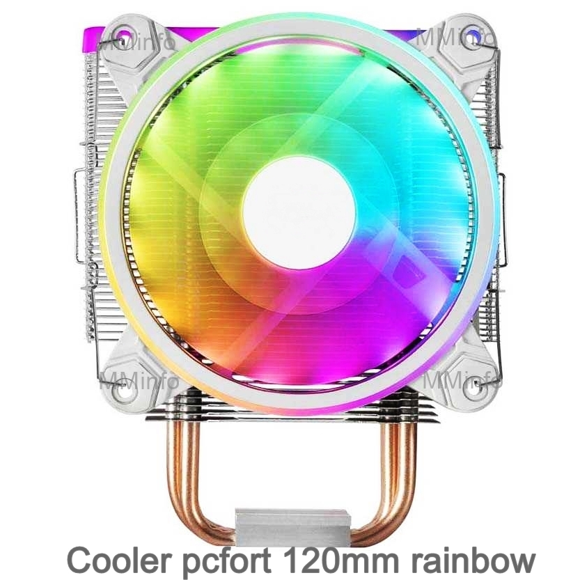 Cooler Intel/amd Led Azul Ryzen am3 am2 am4 Lga 775/1200/2011/115x I5 ...