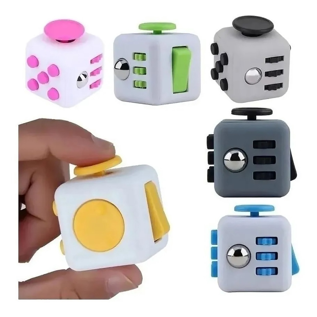 Brinquedo Fidget Toy Dado Anti-Stress e Ansiedade Dado 6 lados ...