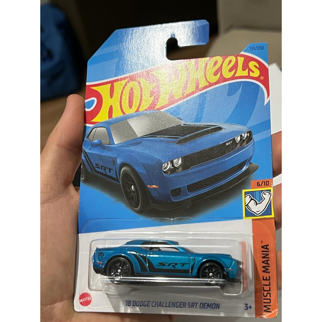 Hot Wheels 18 Dodge Challenger Srt Demon Shopee Brasil