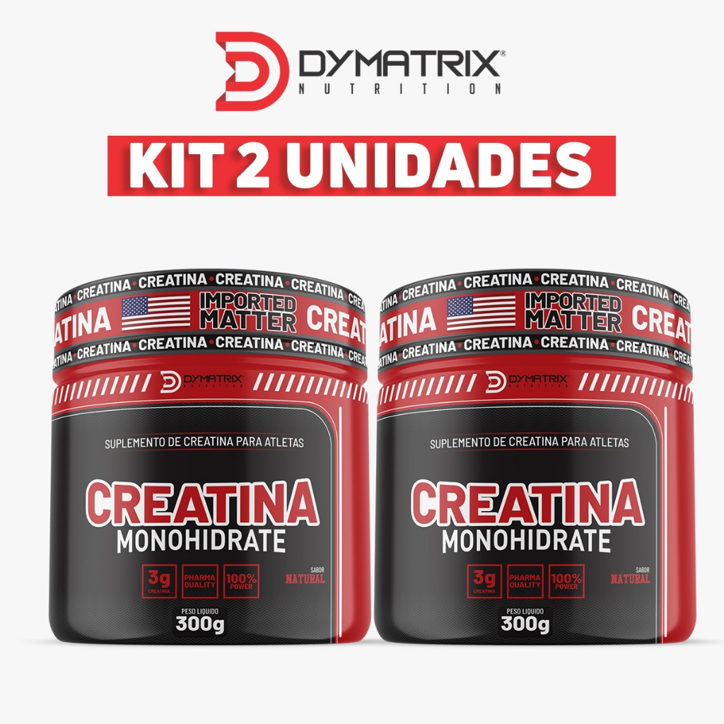 kit 2x Creatina Monohidratada 300gr | Shopee Brasil