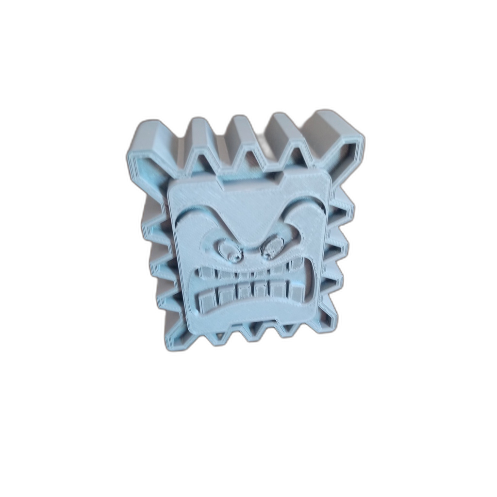 Figure Mario Stone Face Impressão 3D | Shopee Brasil