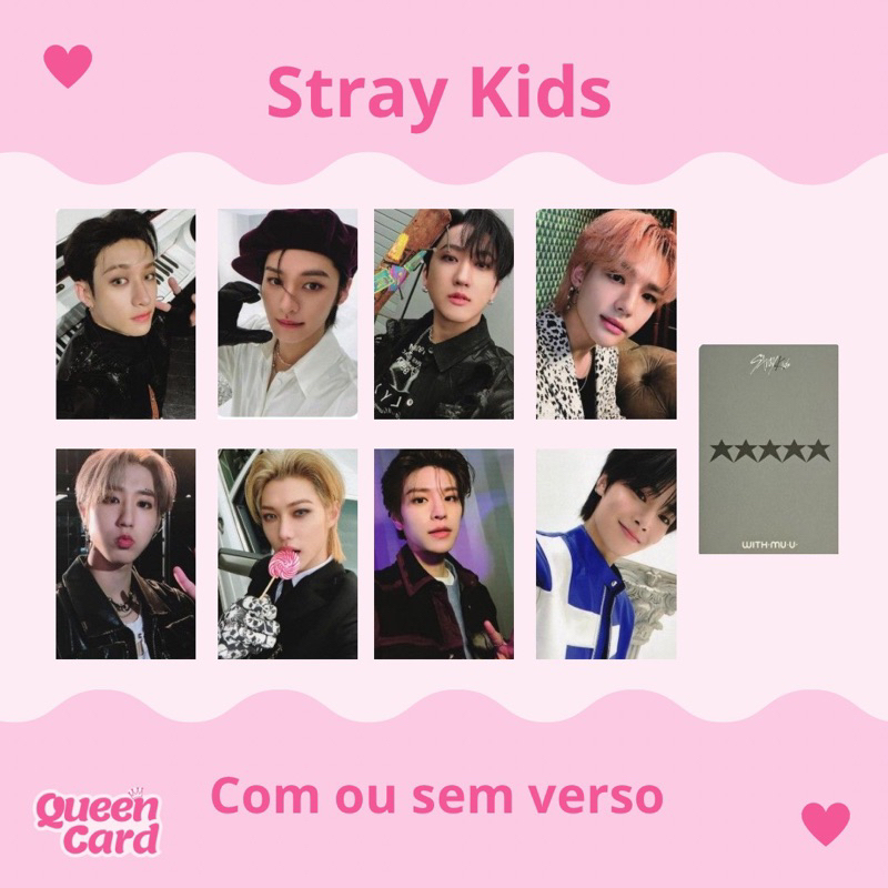 kit photocard stray kids | Shopee Brasil