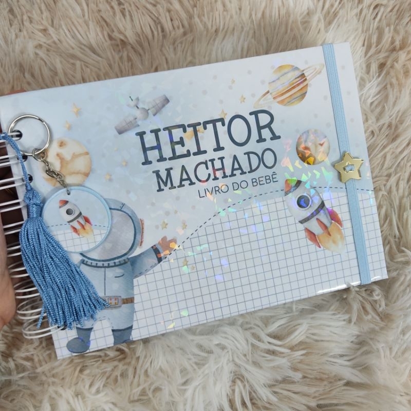 Livro do bebê Personalizado com tema e nome | Shopee Brasil