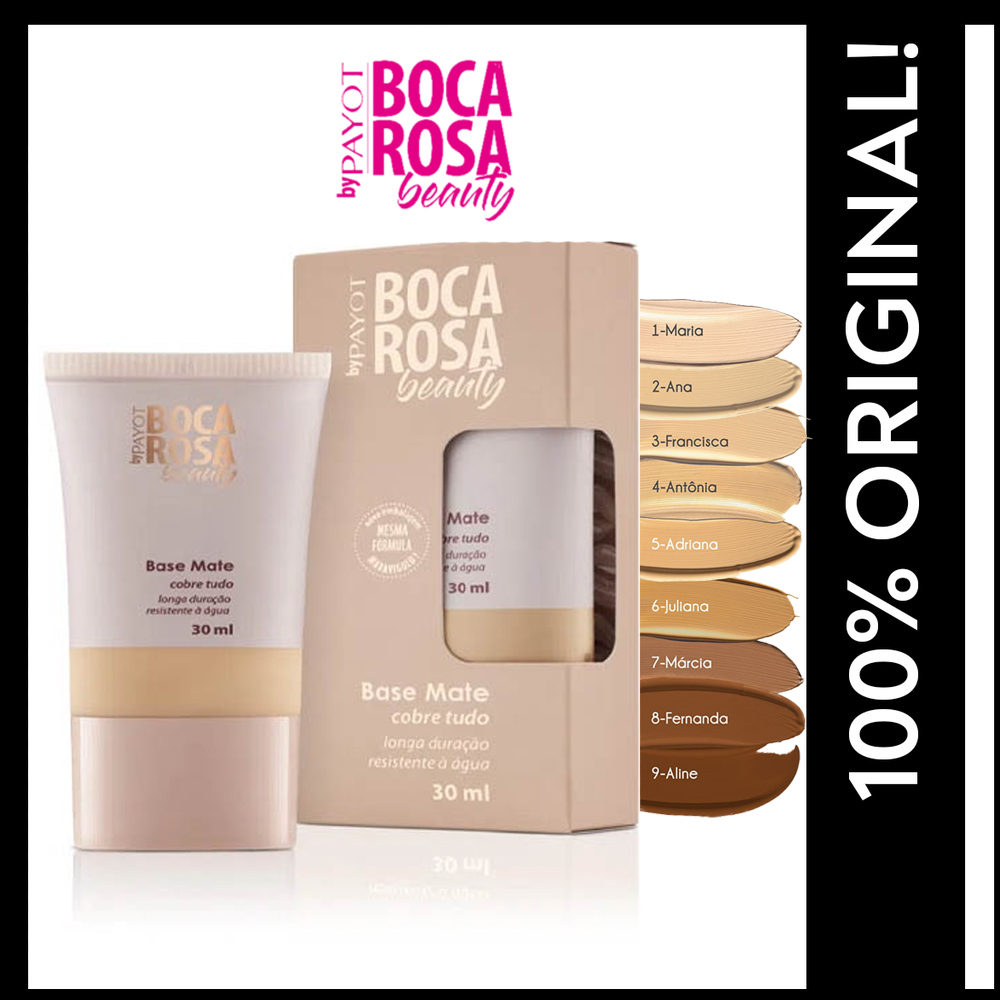 Base Boca Rosa Matte Perfect Payot Beauty | Shopee Brasil