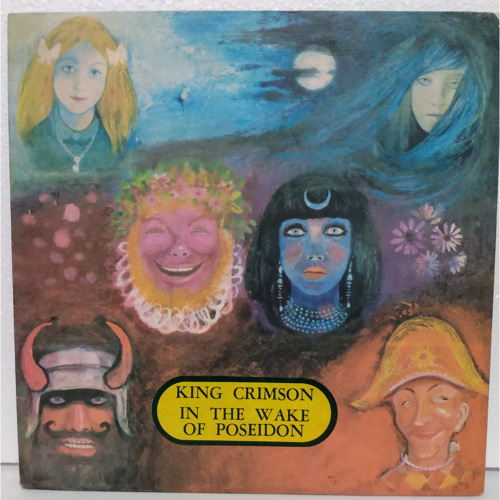 LP - King Crimson - In The Wake Of Poseidon - Imp Argentina - 1977 | Shopee Brasil