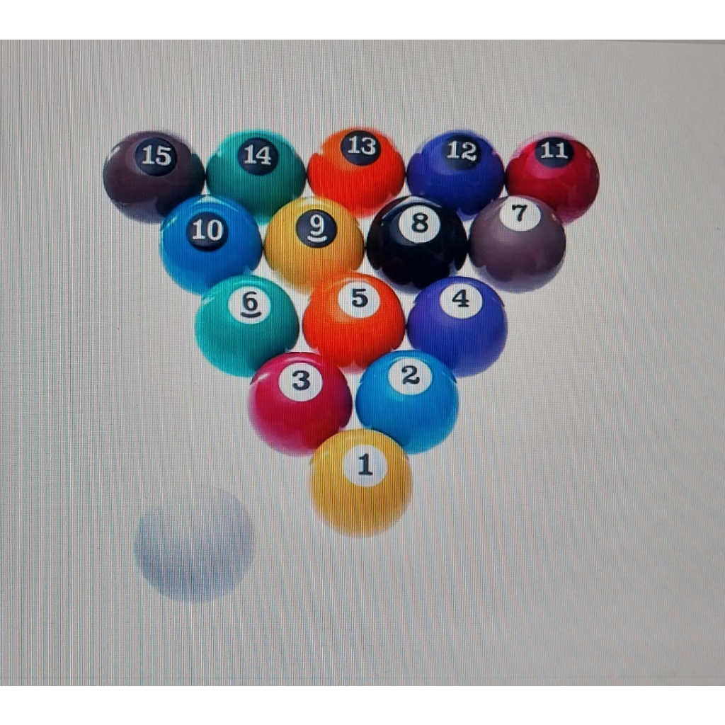 Jogo De Bolas Profissionais P/ Sinuca / Bilhar 50mm | Shopee Brasil