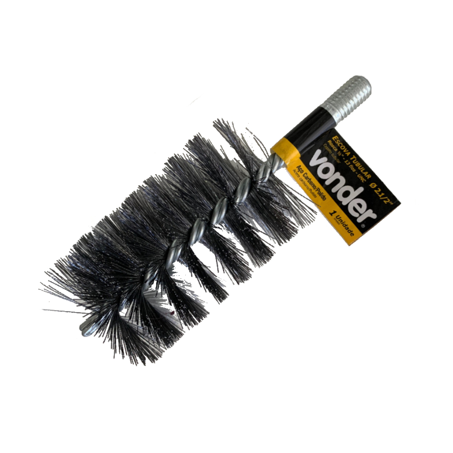 Escova Tubular 3" Vonder - Limpeza Caldeira | Shopee Brasil