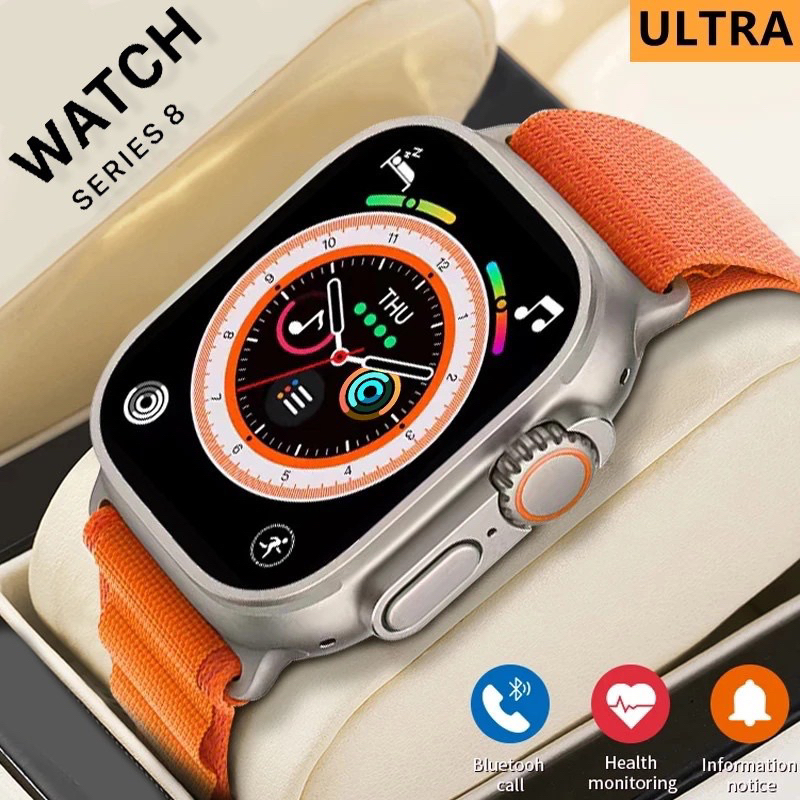 Smartwatch S8 ultra + fone bluetooth | Shopee Brasil