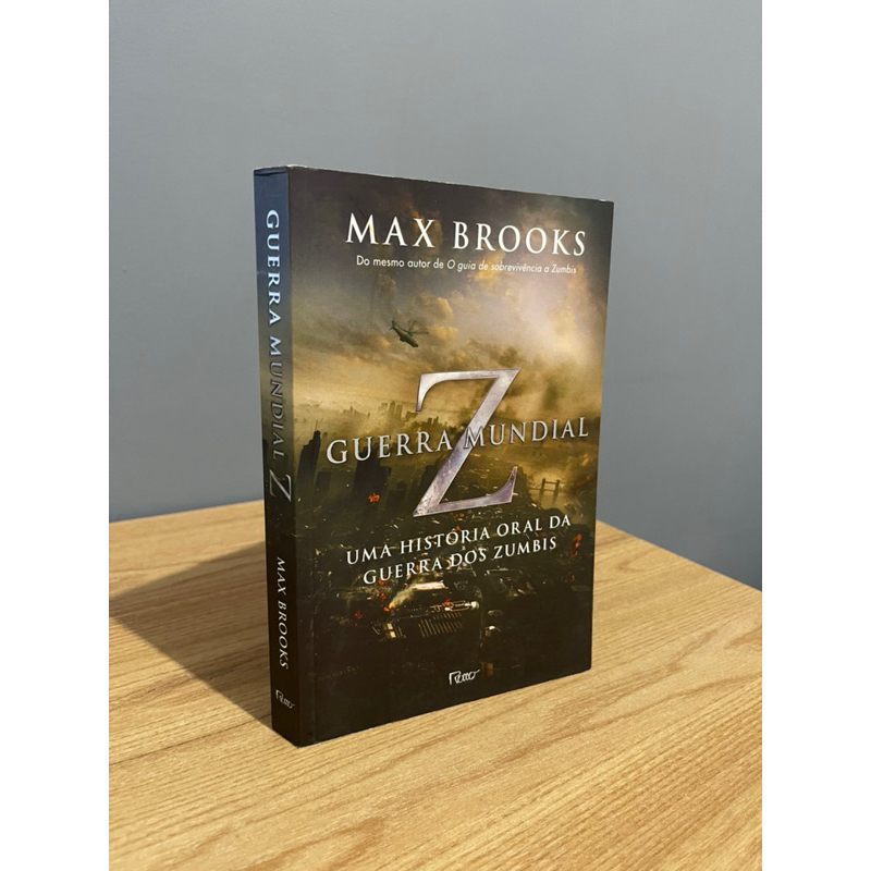 Livro Guerra Mundial Z - Max Brooks | Shopee Brasil