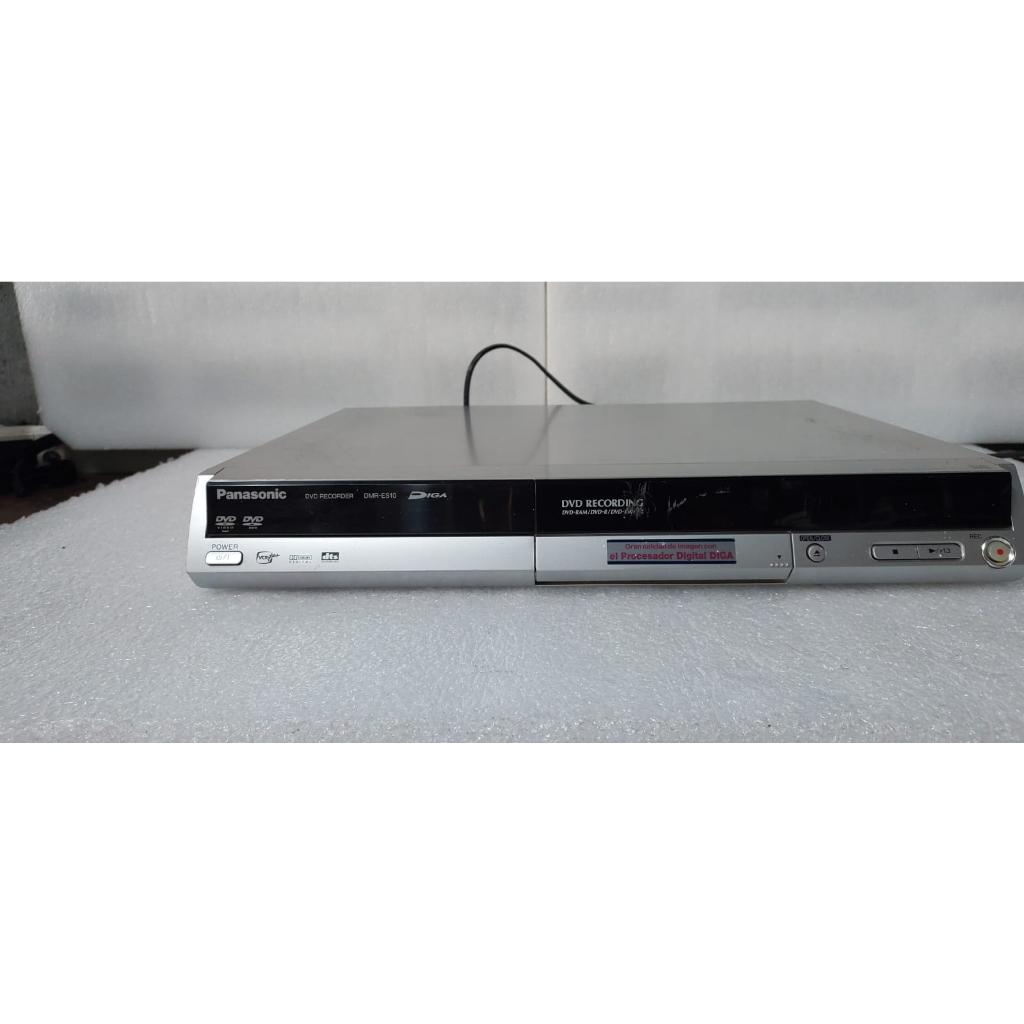 Gravador De Dvd Panasonic Dmr-es10 (com Defeito) Ler Descriç | Shopee ...
