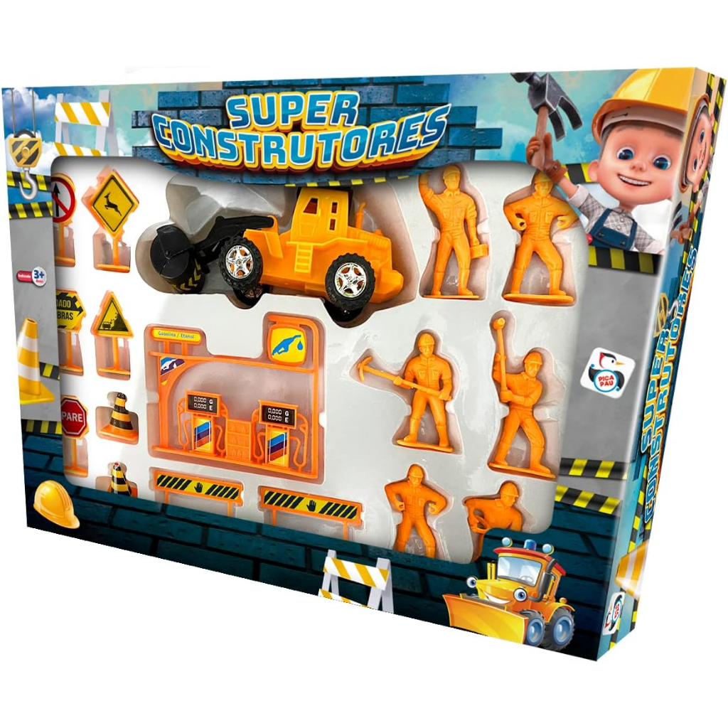 Kit Super Construtores Completo Pica Pau… | Shopee Brasil