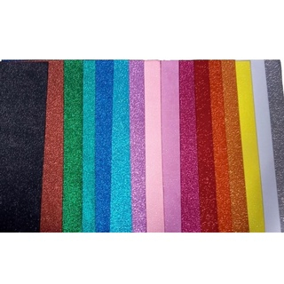 Kit Cartolina Placa de EVA 40 x 60 com Glitter - 1ª linha 2mm | Shopee ...