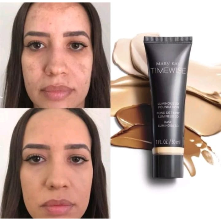 PROMOÇÃO: BASE TIMEWISE 3D MARY KAY | Shopee Brasil