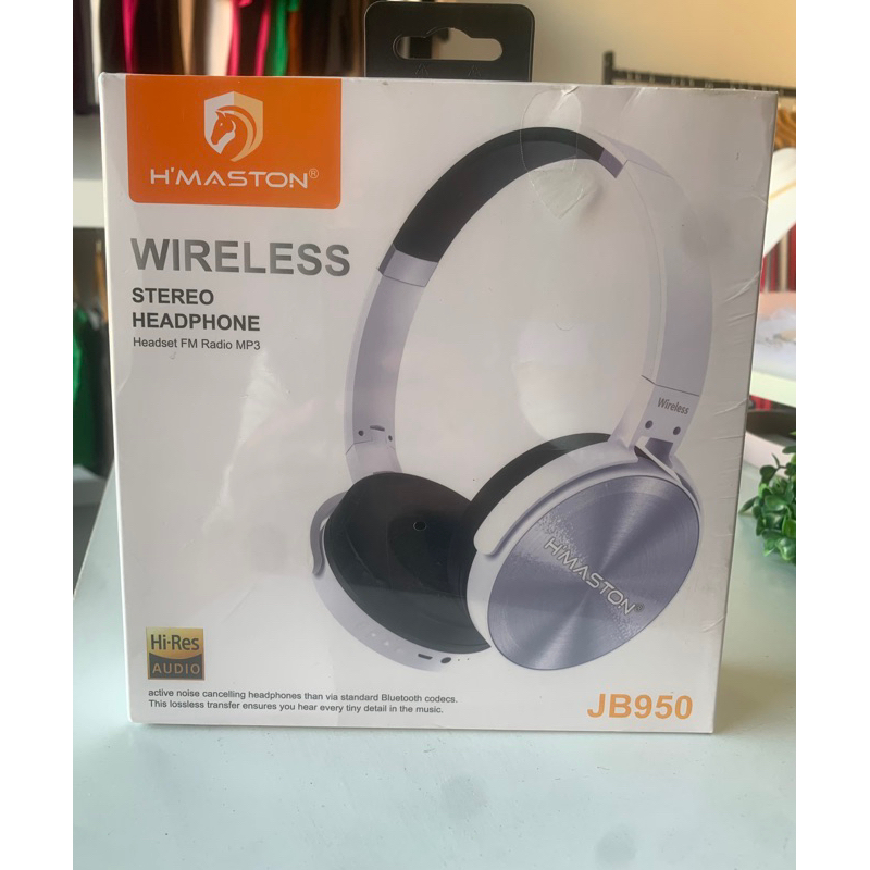 fone stereo Hmaston bluetooth jb950 | Shopee Brasil