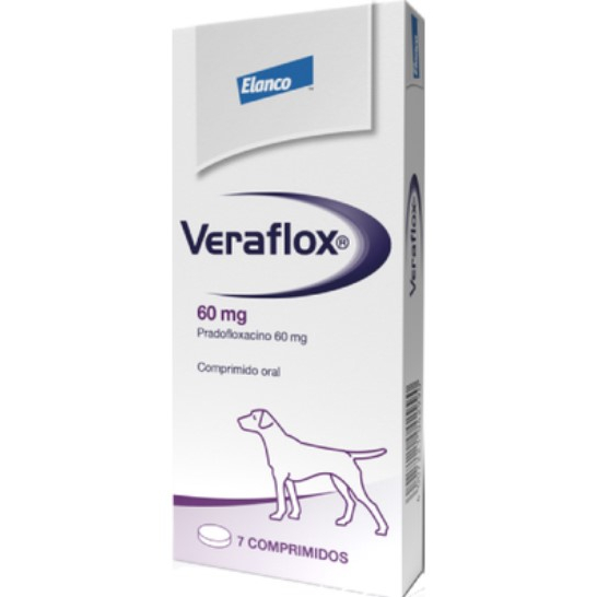 Veraflox 60mg 7 Comprimidos para Cães Elanco | Shopee Brasil