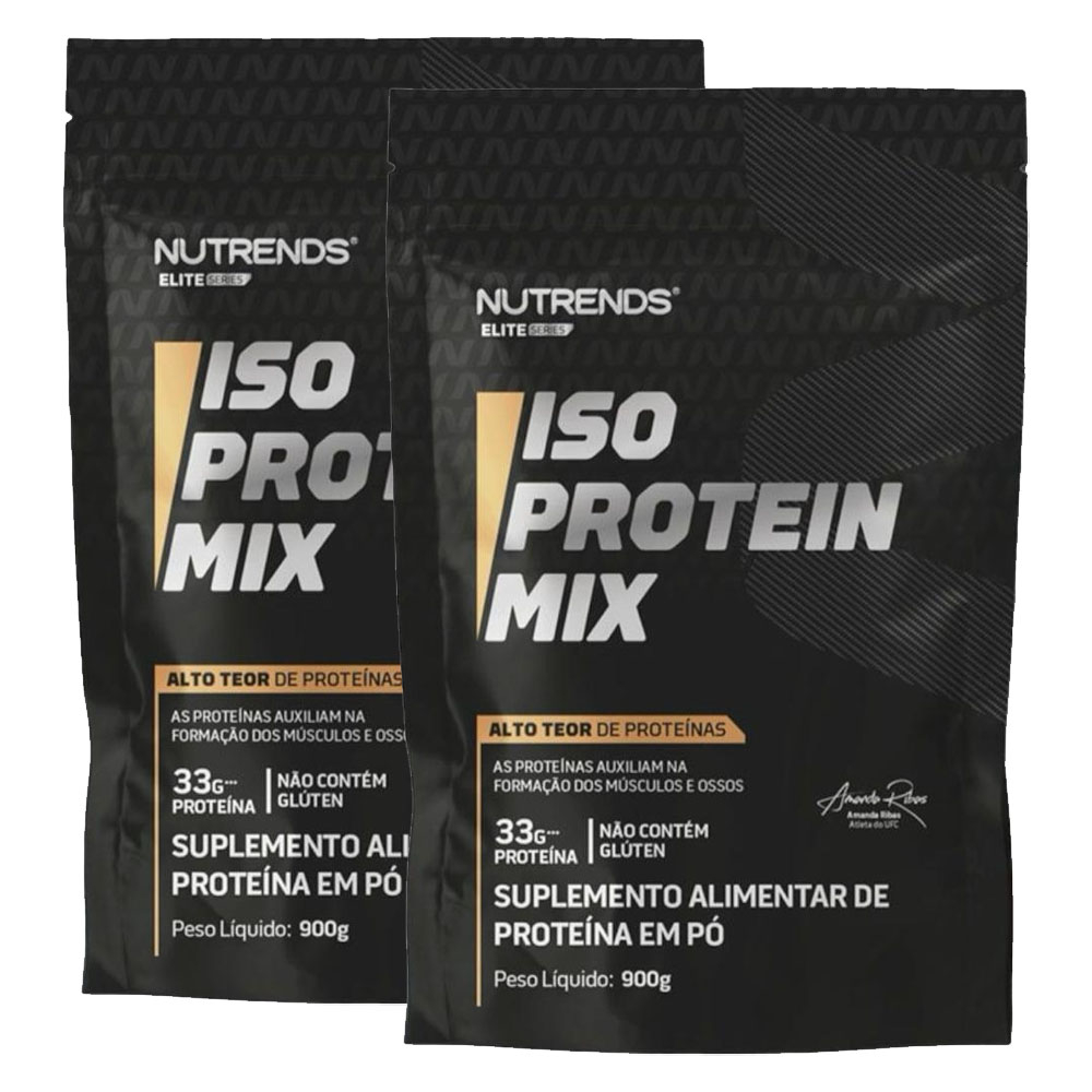 Kit 2x Iso Protein Mix ( Blend Proteico ) - 900g cada - Nutrends ...