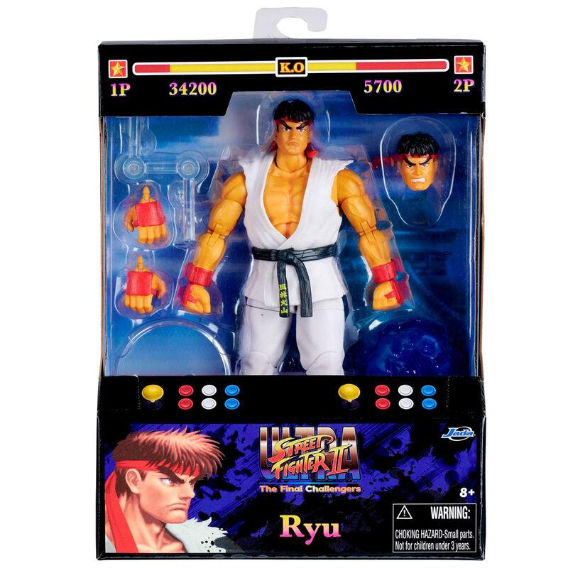 Boneco Ryu Jada Toys Ultra Street Fighter II The Final Challengers | Shopee Brasil