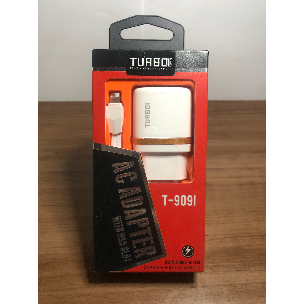 Carregador Turbo Original hologado Anatel, USB-lightning Com Fonte e ...