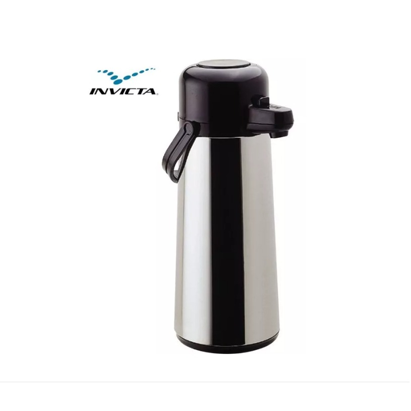 Garrafa Térmica Air Pot Inox 1,8L Invicta | Shopee Brasil